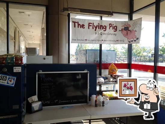 Menu at The Flying Pig BBQ and Catering, Medford, Crater Lake Hwy