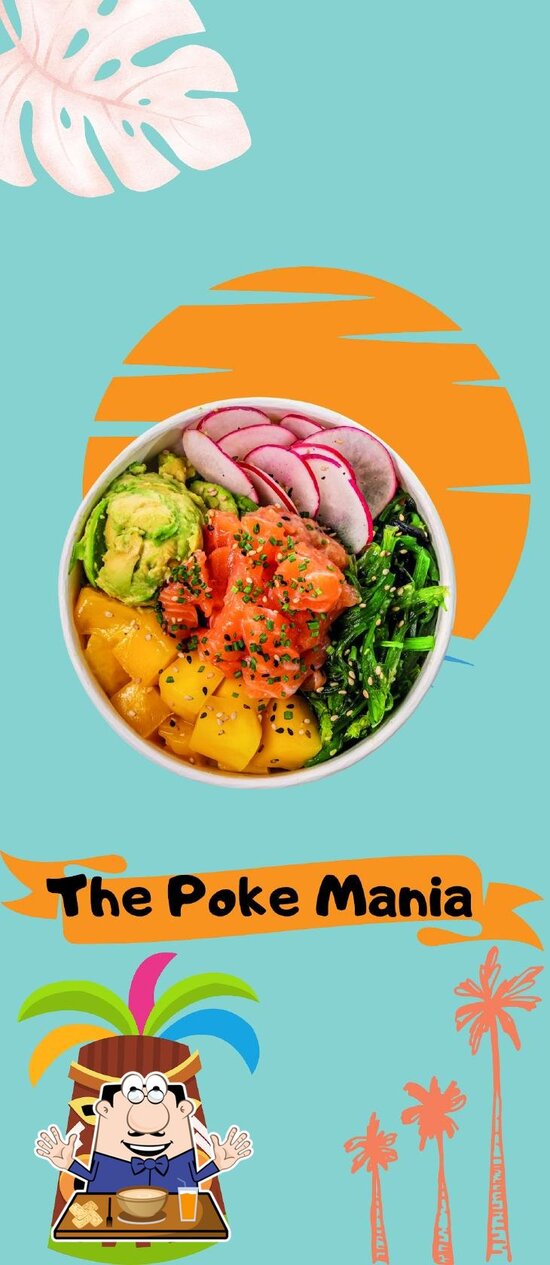 Menu au The poke mania, Kraainem