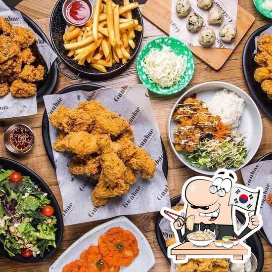 Carta del restaurante Gunbae Chicken & Beer, Adelaida