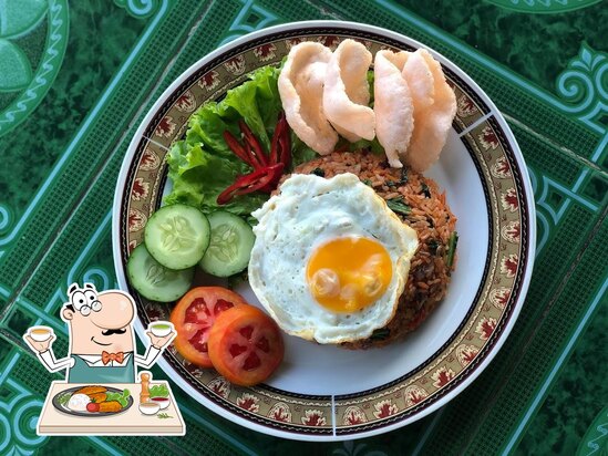 Menu at Rare Angon Warung restaurant, Ubud
