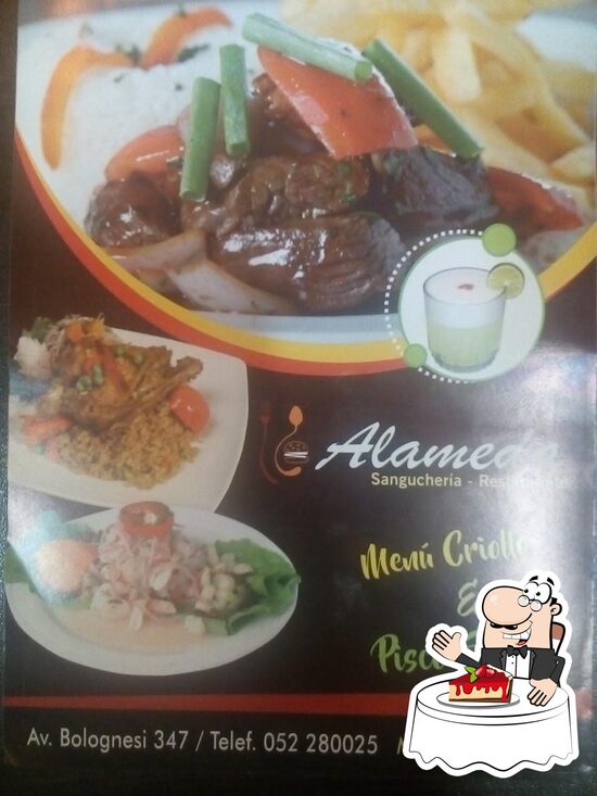 Menu at Restaurante Alameda, Tacna