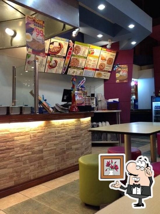 Menu at King Sisig restaurant, Manila, EGI Taft Tower