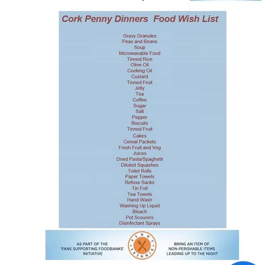 Menu at Fitzy's bar crosshaven, Crosshaven