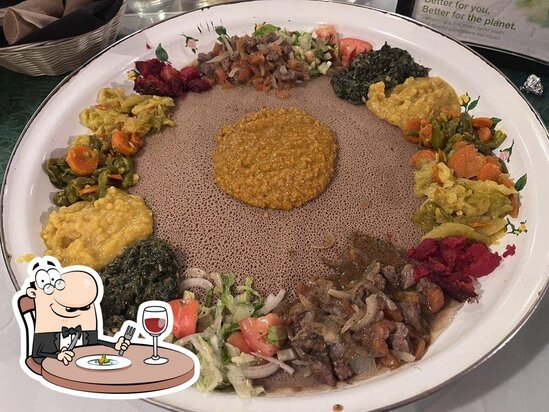 Menu at Abyssinia Restaurant, Anaheim