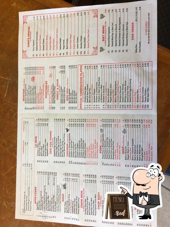 Menu at China Fun restaurant, Deltona