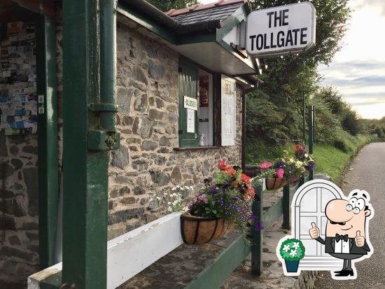 Menu at Tollgate Cafe, Glyndyfrdwy