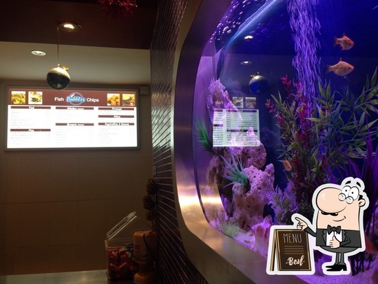 Menu at Bubbles Fish & Chips restaurant, Chesham
