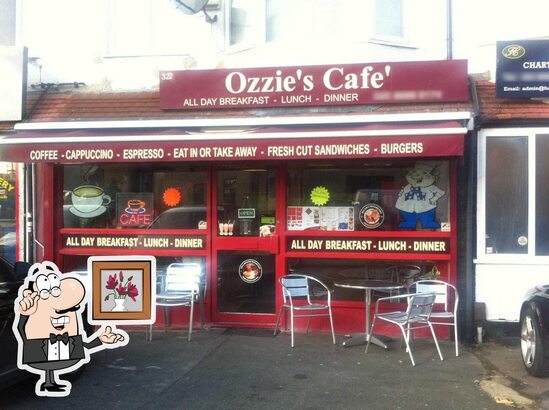 Menu at Ozzie's Cafe, Croydon, 322 Stafford Rd