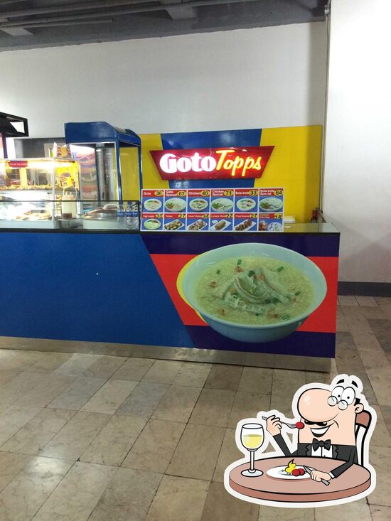 Menu at Goto Topps restaurant, Quezon City, LG