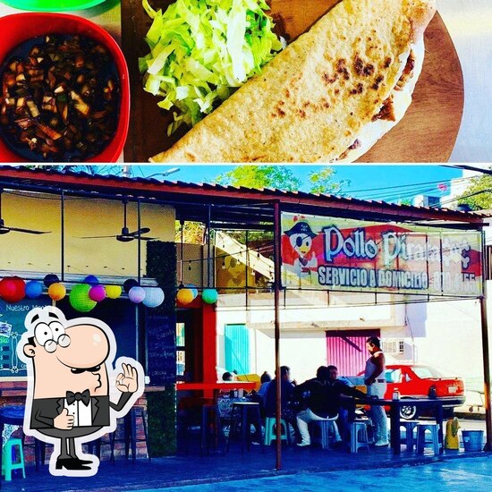 Menu at Pollo Pirata Playa restaurant, Playa del Carmen, esquina con