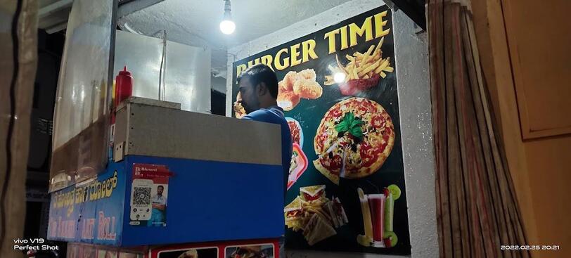 Menu at Burger Time, Bengaluru, Gangadarappa Building