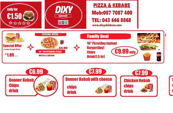 Dixy chicken in Ireland - Restaurant reviews