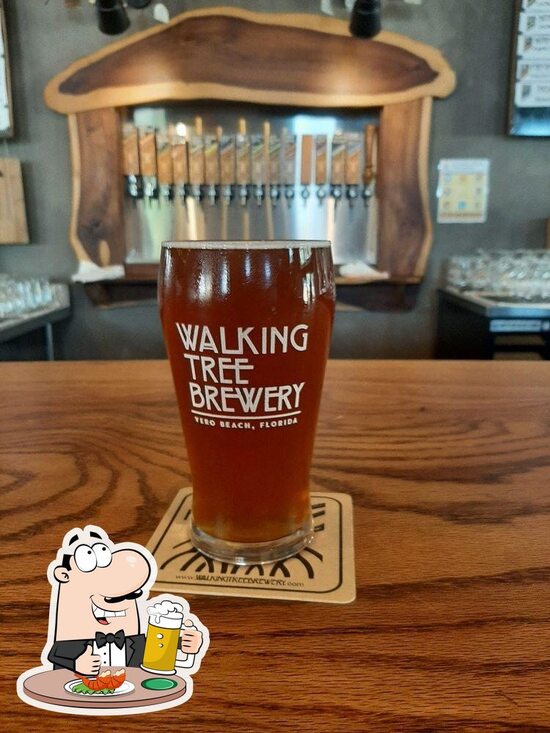 Menu at Walking Tree Brewery cafe, Vero Beach