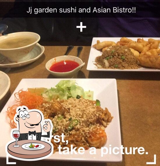 Menu at JJ Garden Sushi and Asian Bistro restaurant, St. Cloud