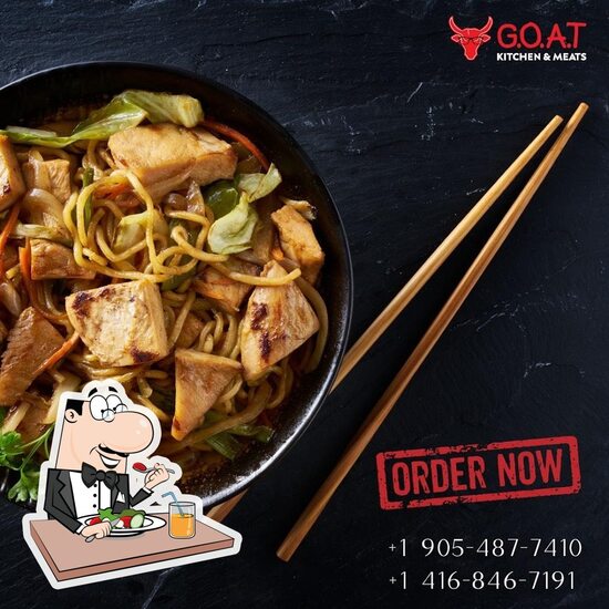 Menu at GOAT Kitchen and Meats restaurant, Brampton