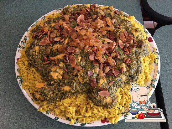Menu at Shahrazad restaurant, Louisville