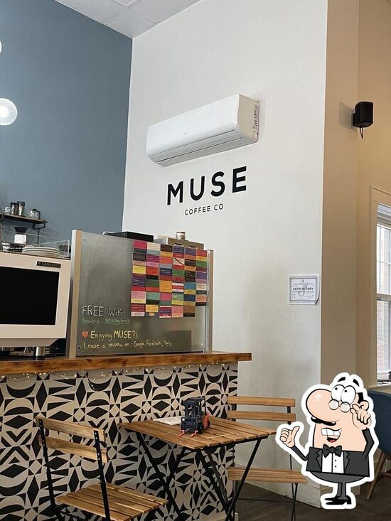 Menu at Muse Coffee Company cafe, Lyndhurst