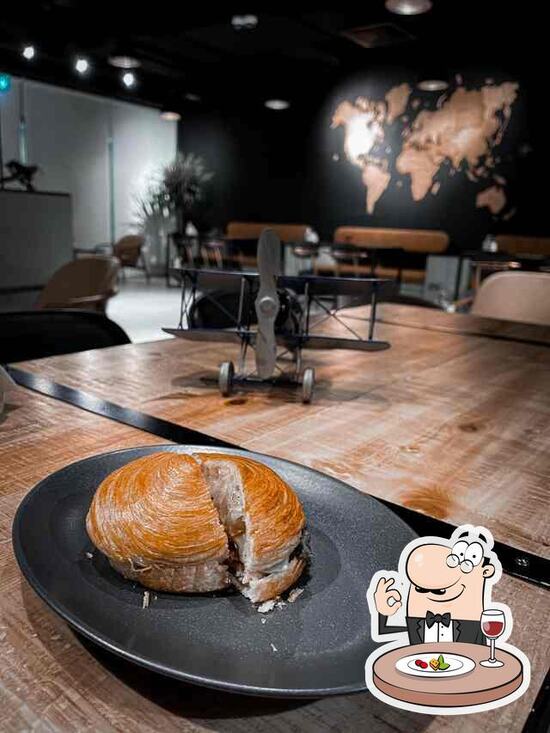 Menu at Aviator Cafe, Abu Dhabi