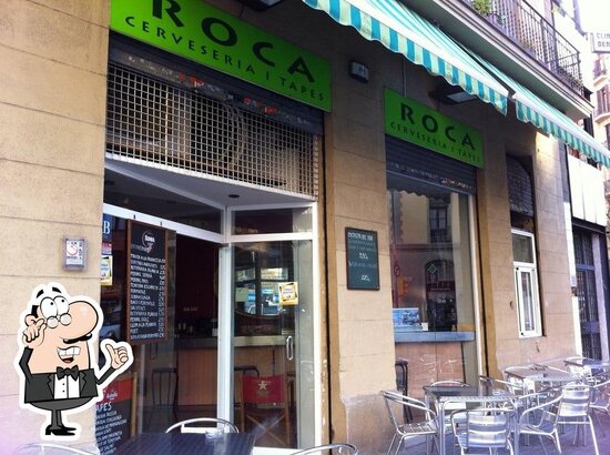 Menu at Roca pub & bar, Barcelona, Carrer de Provença