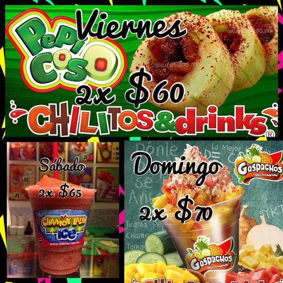Menu at Chilitos & Drinks Gomez restaurant, Gómez Palacio
