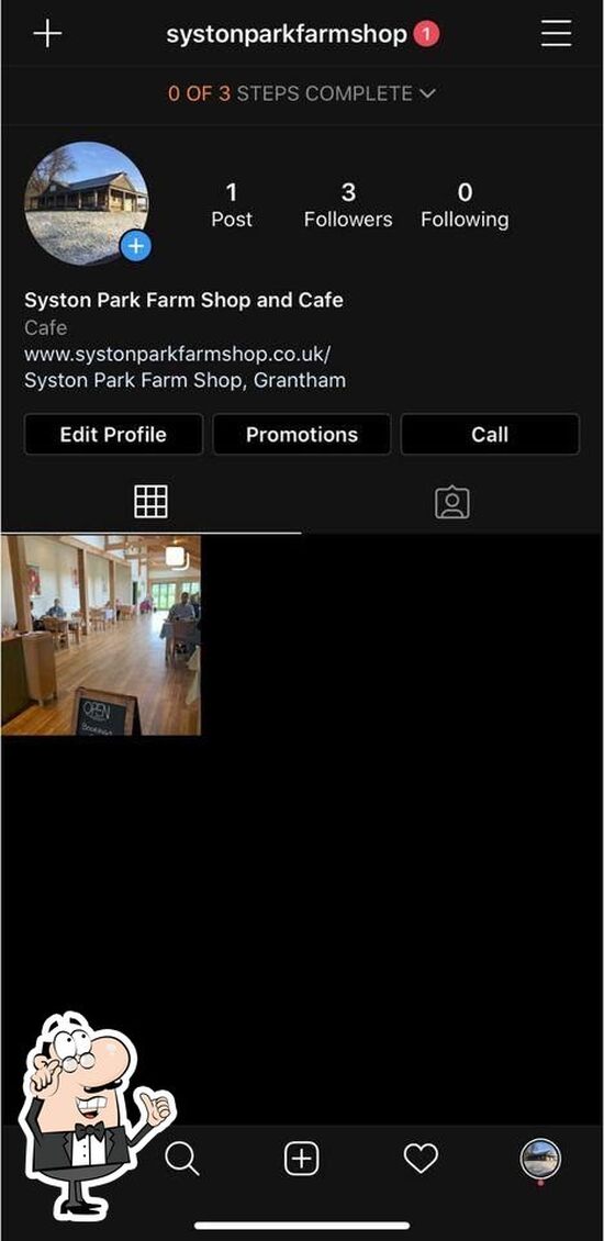 Menu at Syston Park Farm Shop cafe, Grantham, Syston Park Farm