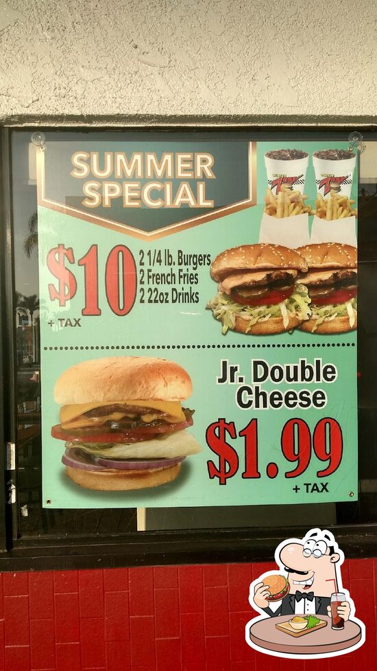 Burger Zone, 1603 Durfee Ave in South El Monte - Restaurant menu and ...