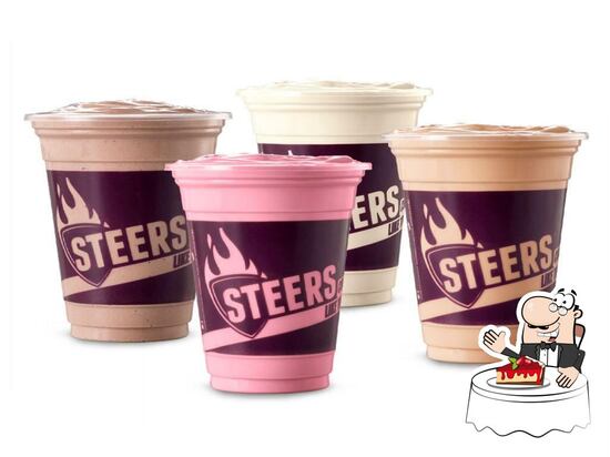 Menu at Steers restaurant, Durban North, Engen Fairway