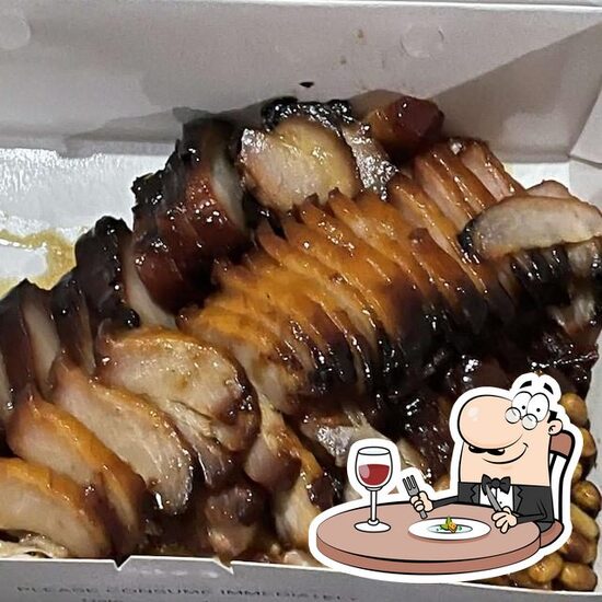 Menu at Hawker Chan Glorietta restaurant, Makati