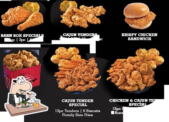 Menu at Krispy Krunchy Chicken fast food, Grand Prairie, 401 South Belt ...