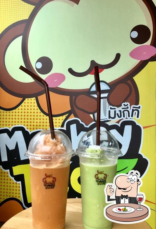Menu at Monkey Tea, Thep Krasatti, 48 Thep Krasat Tri-Nai Yang Rd