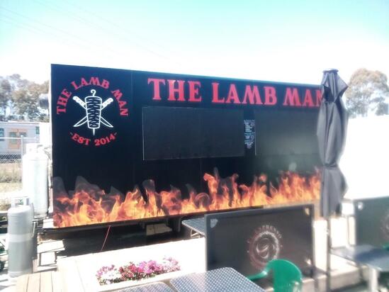 Menu at The Lamb Man restaurant, Yennora