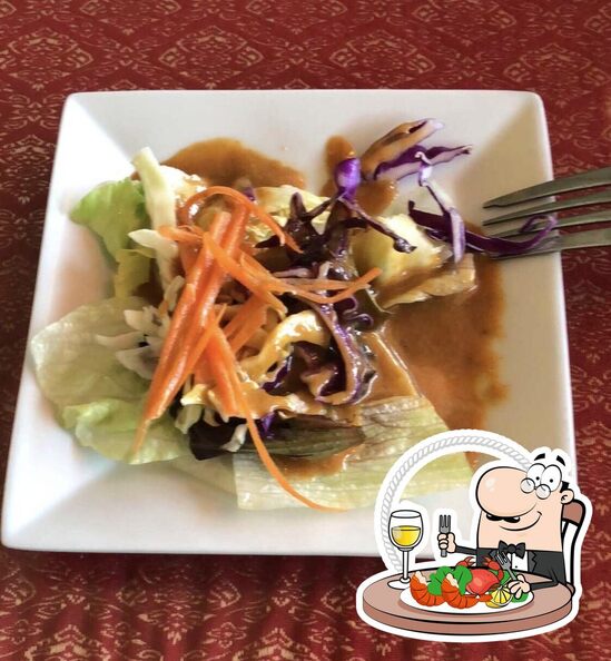 Menu at Thai Palace restaurant, Cottonwood