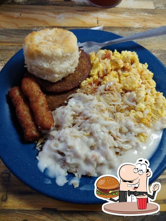 Menu at Mama Jack's restaurant, Kountze