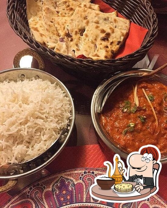 Menu at Indian Haveli, Athens