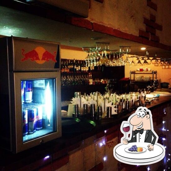 Menu at Station One Cafe, Gomel