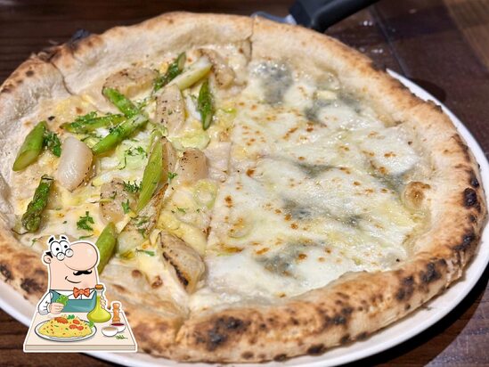 Menu at Pizza 4P's Hoang Thanh Tower restaurant, Hanoi