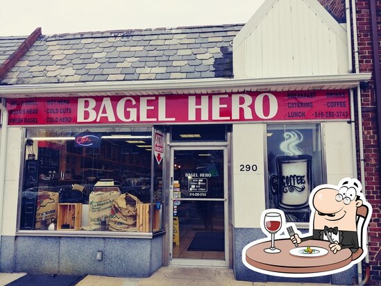 Menu at Bagel Hero cafe, West Hempstead, 207 Sycamore St