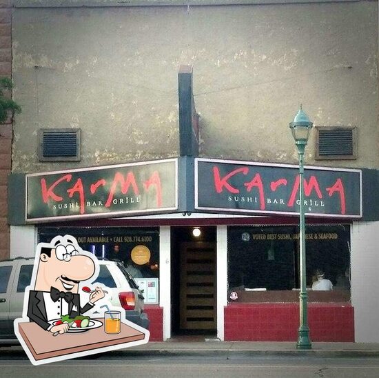Menu at Karma Sushi Bar Grill, Flagstaff
