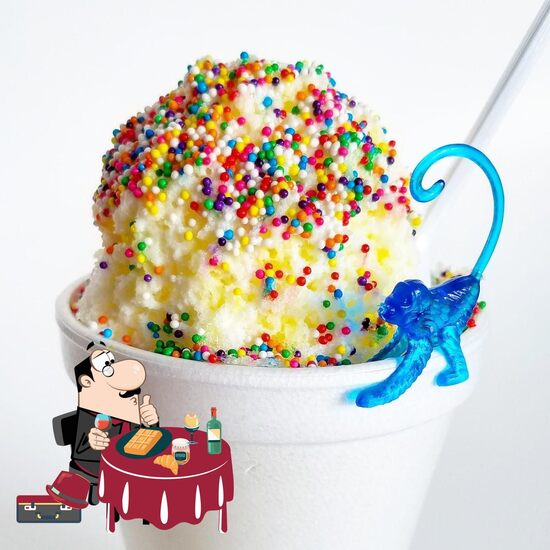 Menu at Funky Munky Shaved Ice desserts, Stephenville