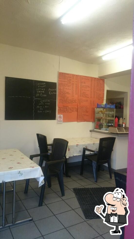 Menu at Tom Dip Cafe, Sheffield