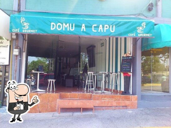 Menu at DOMU A CAPU cafe, Naucalpan