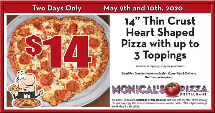 Monical's Pizza, 348 1st Dr in Decatur - Restaurant menu and reviews