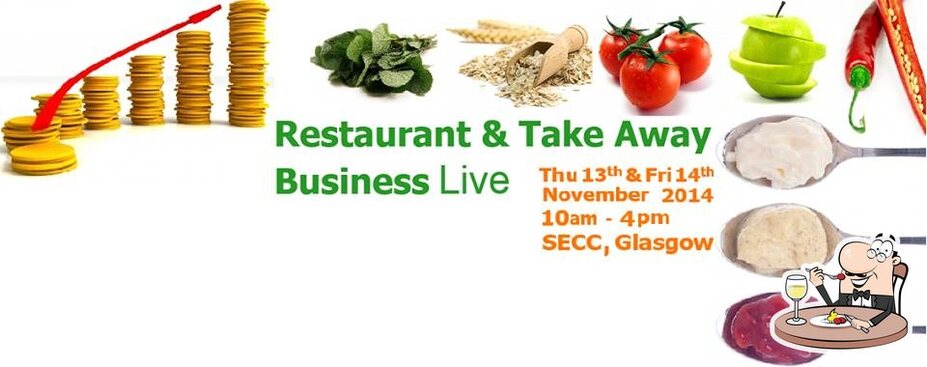 Menu at RTB Live, England