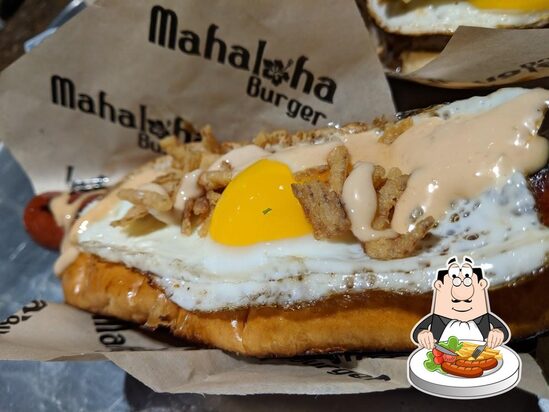Menu at Mahaloha Burger Ala Moana restaurant, Honolulu, Ala Moana Blvd