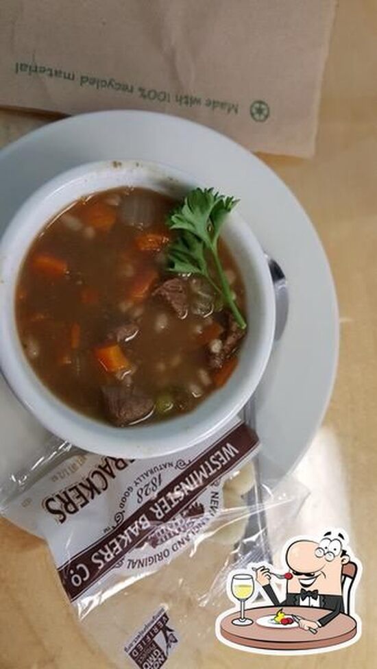 Menu at Courtside Cafe, Corunna
