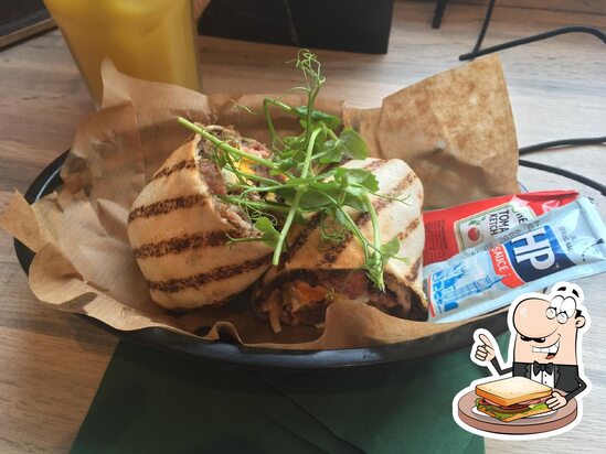 Menu at The Bulldog Frog cafe, Perth