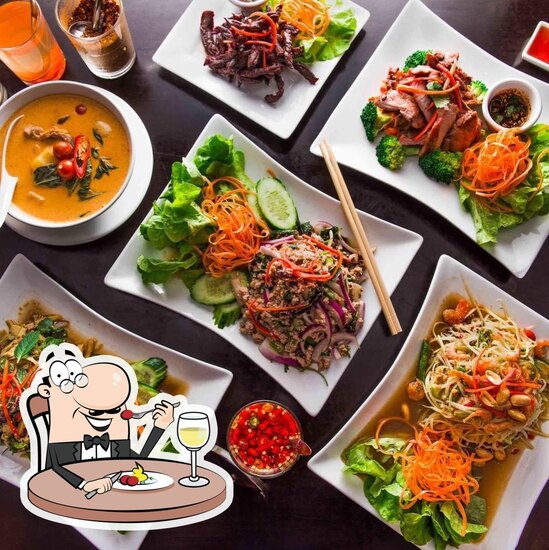 Menu at Isaan Thai restaurant, Rochester, 139 High St