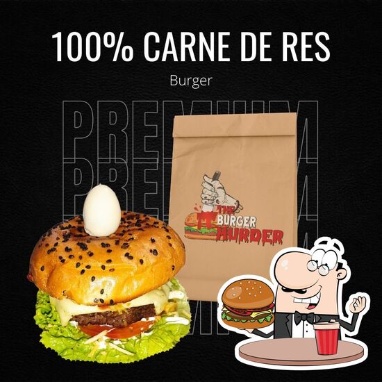 Carta del restaurante The Burger Murder, Pereira