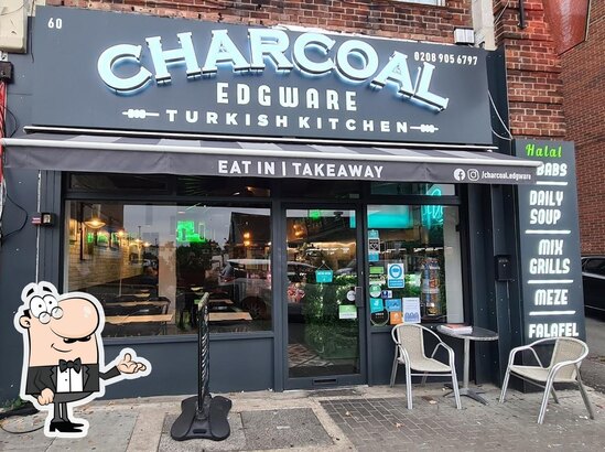 Menu at Charcoal Edgware restaurant, Edgware