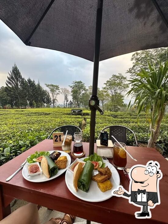 Menu at PePeTeKa cafe, Ciwidey